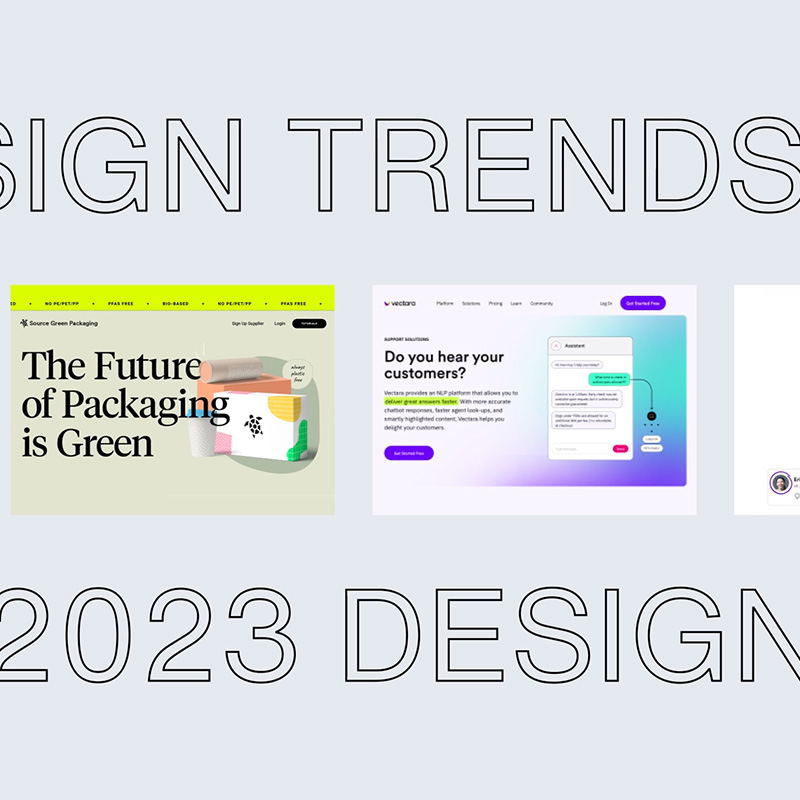 Eight Design Trends Companies Should Know in 2023 - FINAO®